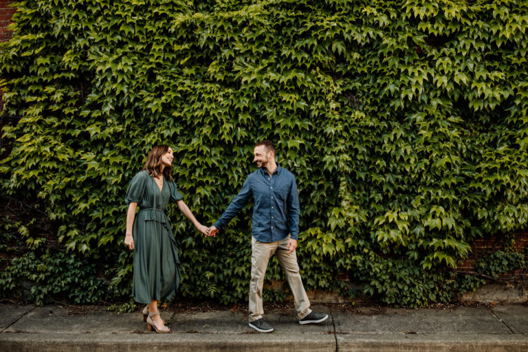 Downtown Easton, Pennsylvania Engagement Session - Hand and Arrow ...