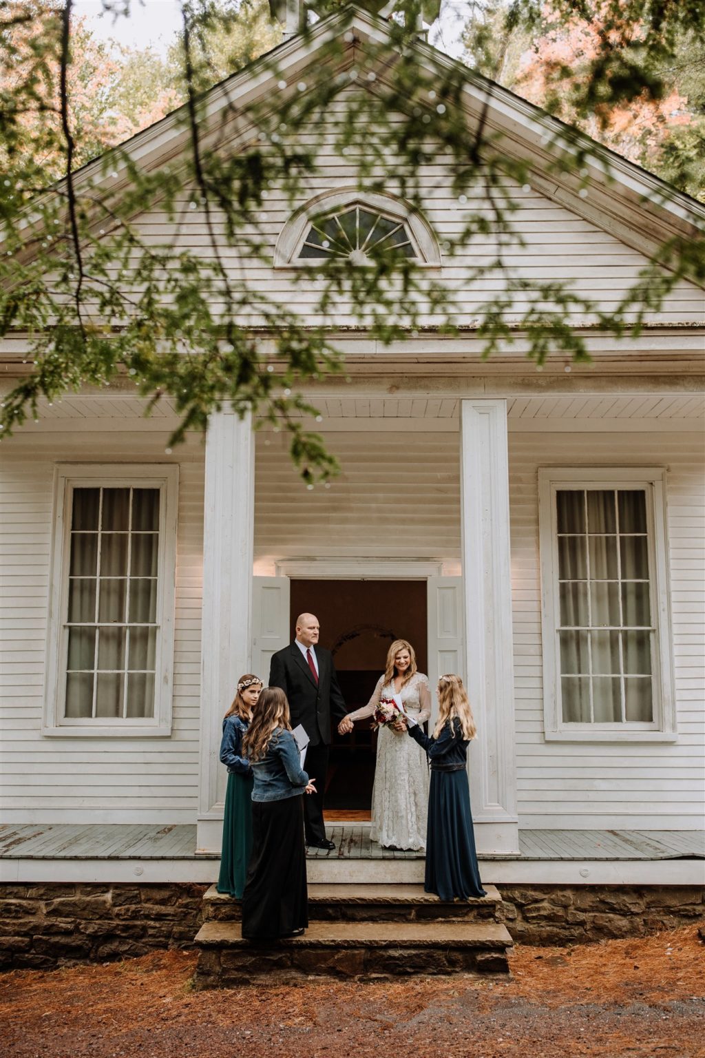 Hickory Run State Park Chapel Wedding // Carbon County, PA - Hand and ...